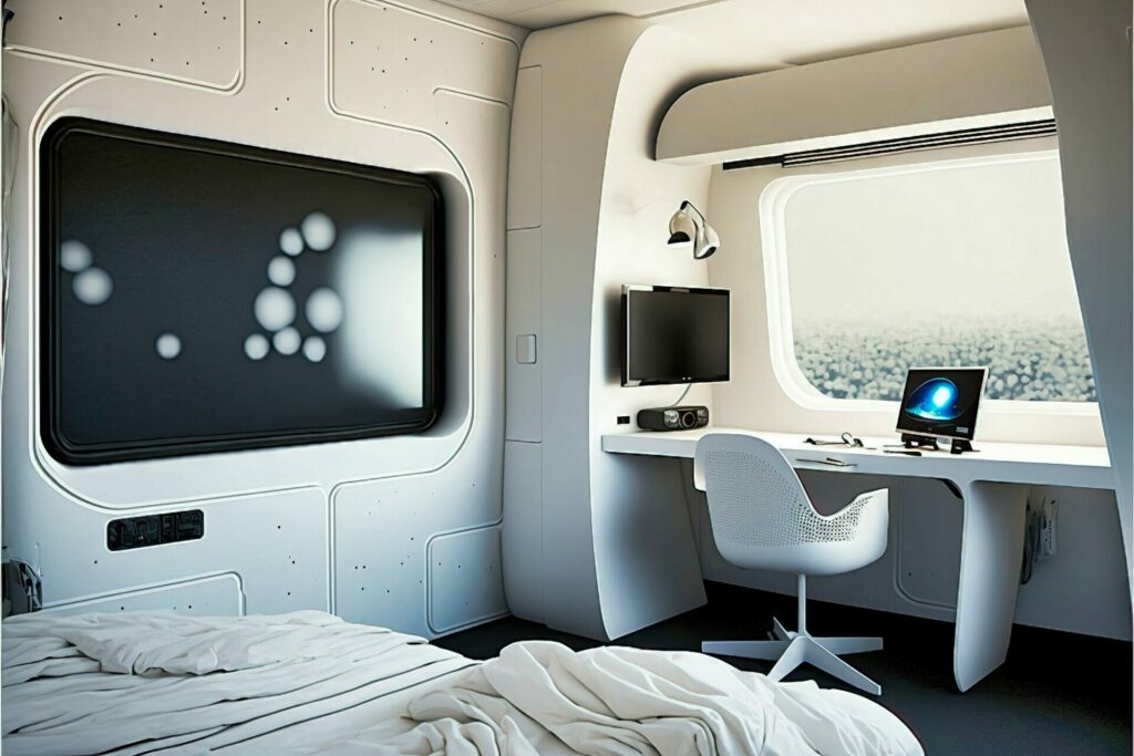 Futuristic Style Bedroom Designs
