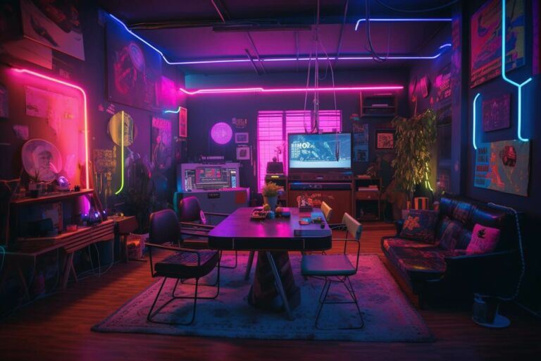 Cyberpunk Decor Design Guide: Transform Your Space Into A Futuristic ...