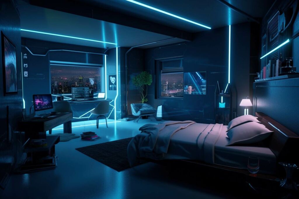 Cyberpunk Decor Design Guide: Transform Your Space Into A Futuristic ...