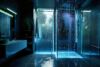 Cyberpunk Bathroom Designs