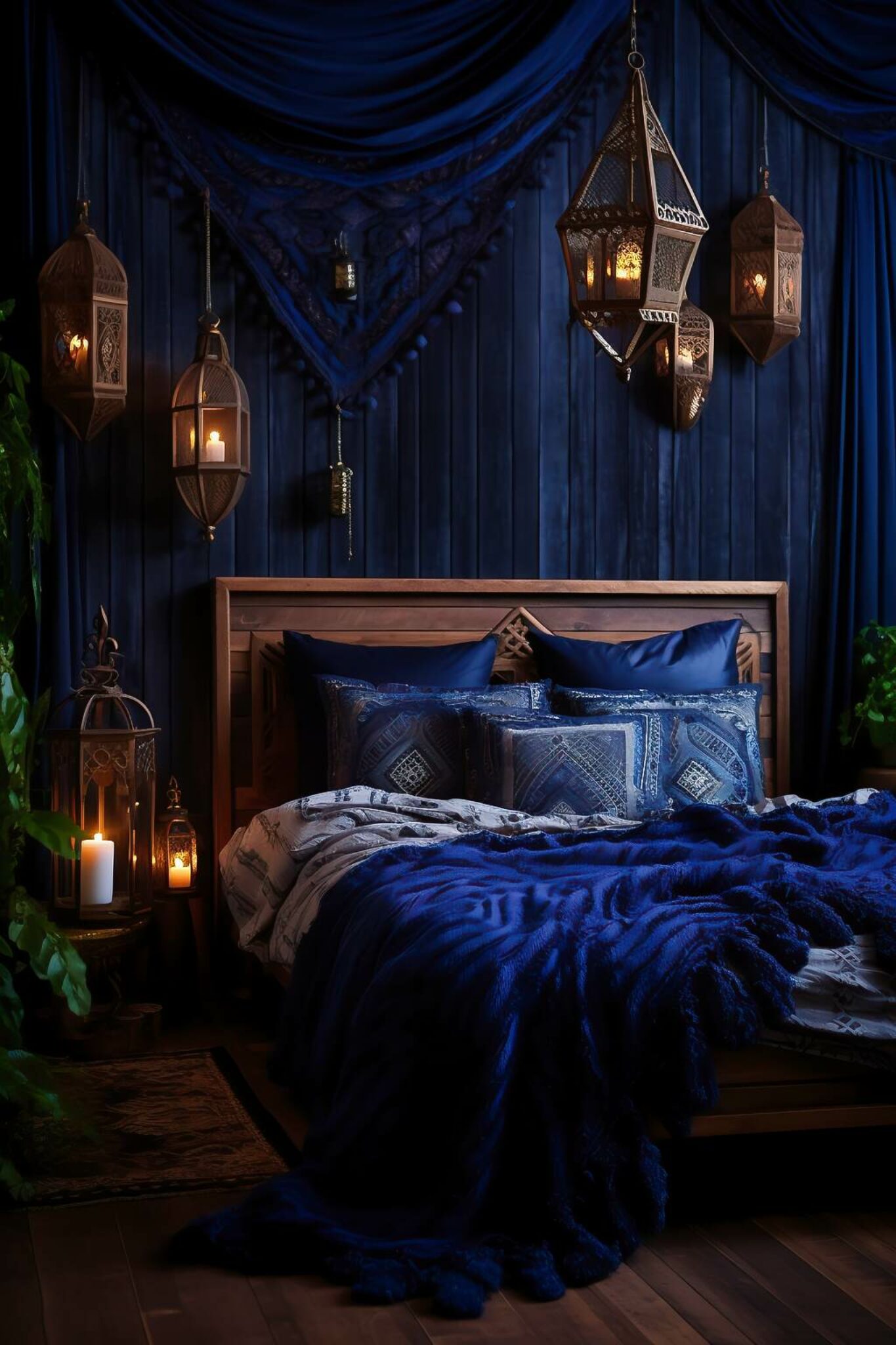 Mystical Retreats: Dark Boho Bedroom Design Ideas