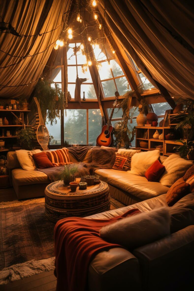 Bohemian Living Room Ideas: A Journey Through Color And Comfort