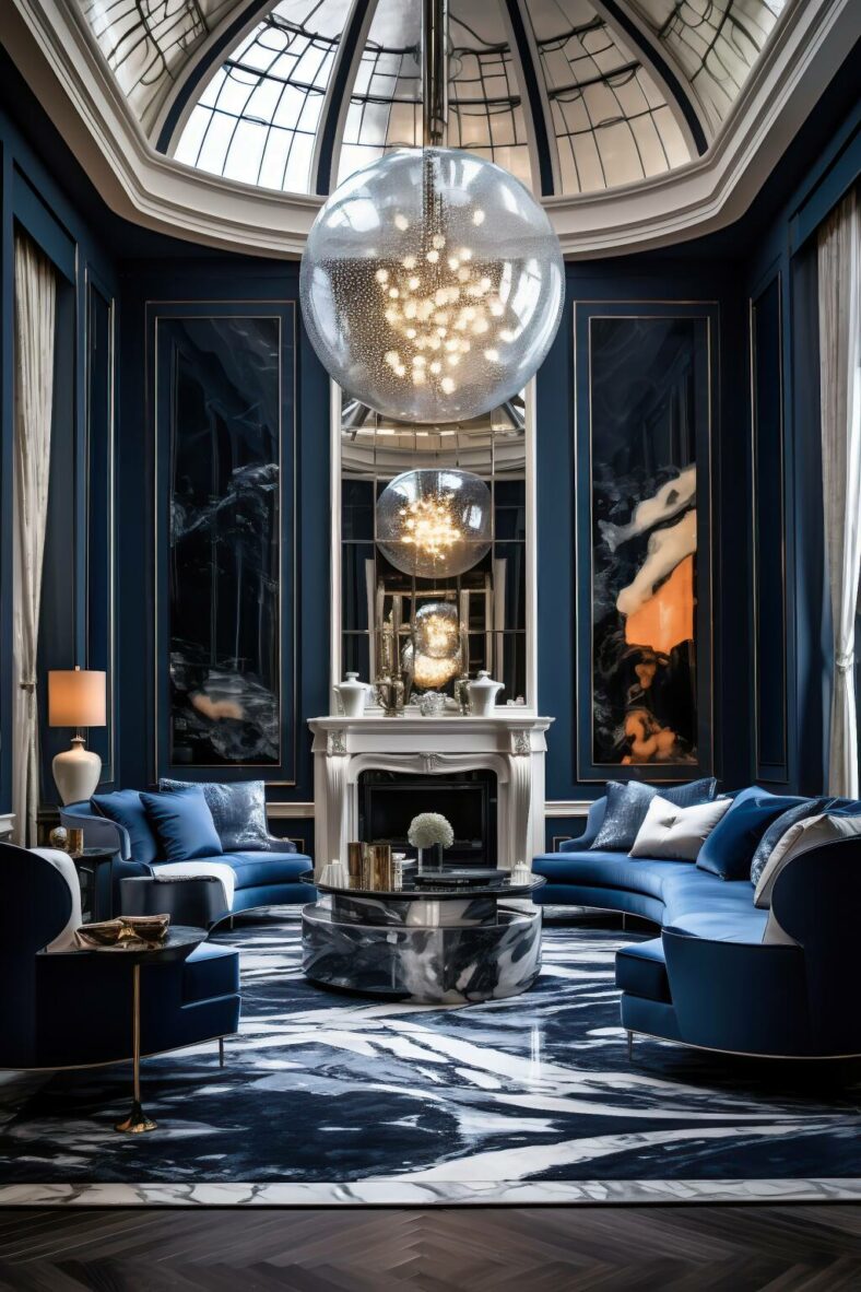 15 Luxury Living Room Designs With Marble Floors