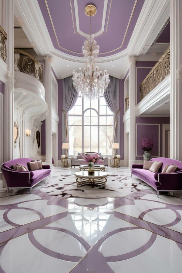 15 Luxury Living Room Designs With Marble Floors